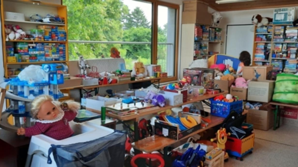Flohmarkt der Pfarre Strasshof