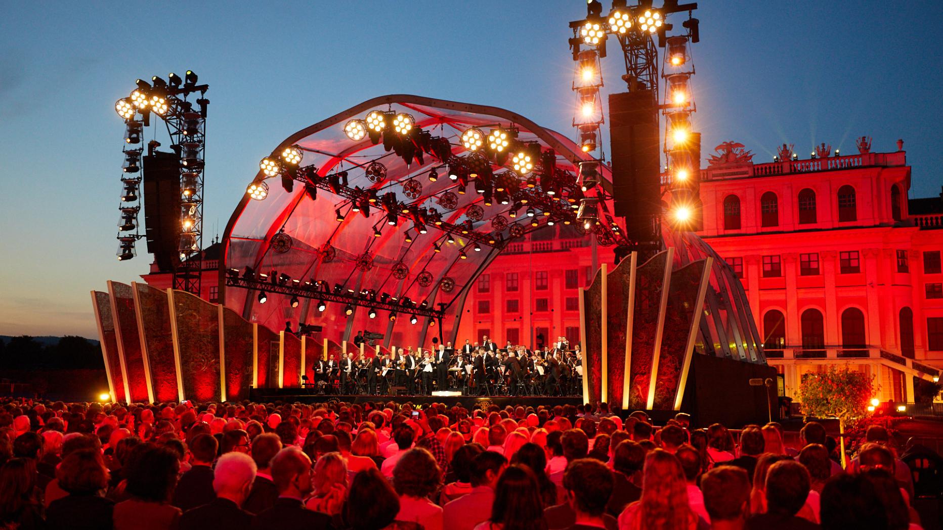 Sommernachtskonzert der Wiener Philharmoniker in Schönbrunn