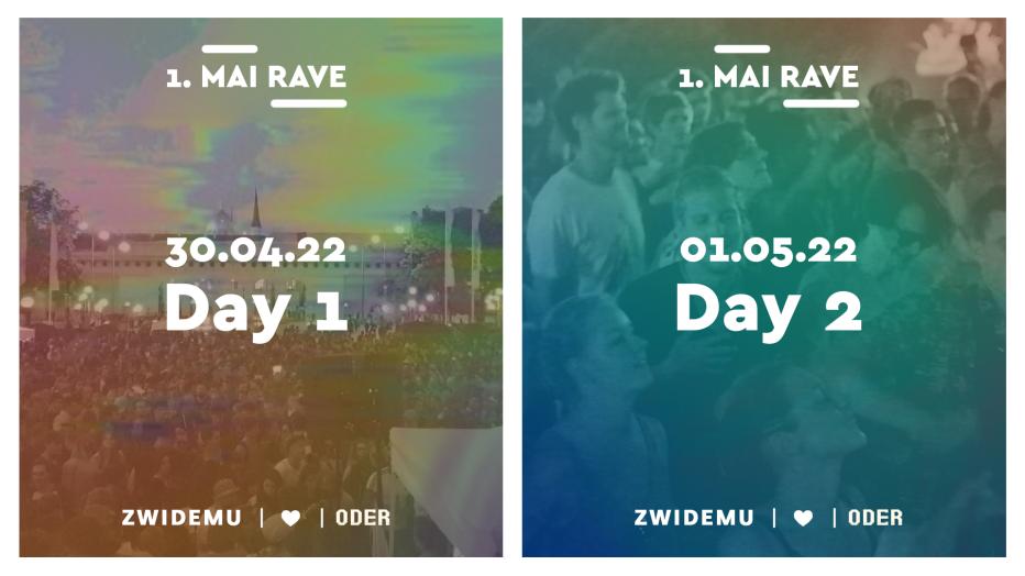 1. Mai Rave in Wien