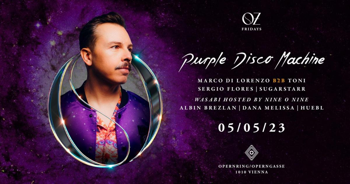 OZ w/ Purple Disco Machine