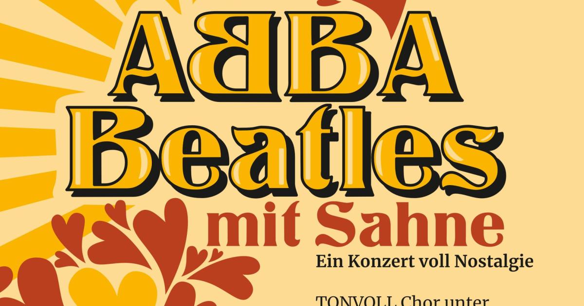 ABBA Beatles mit Sahne